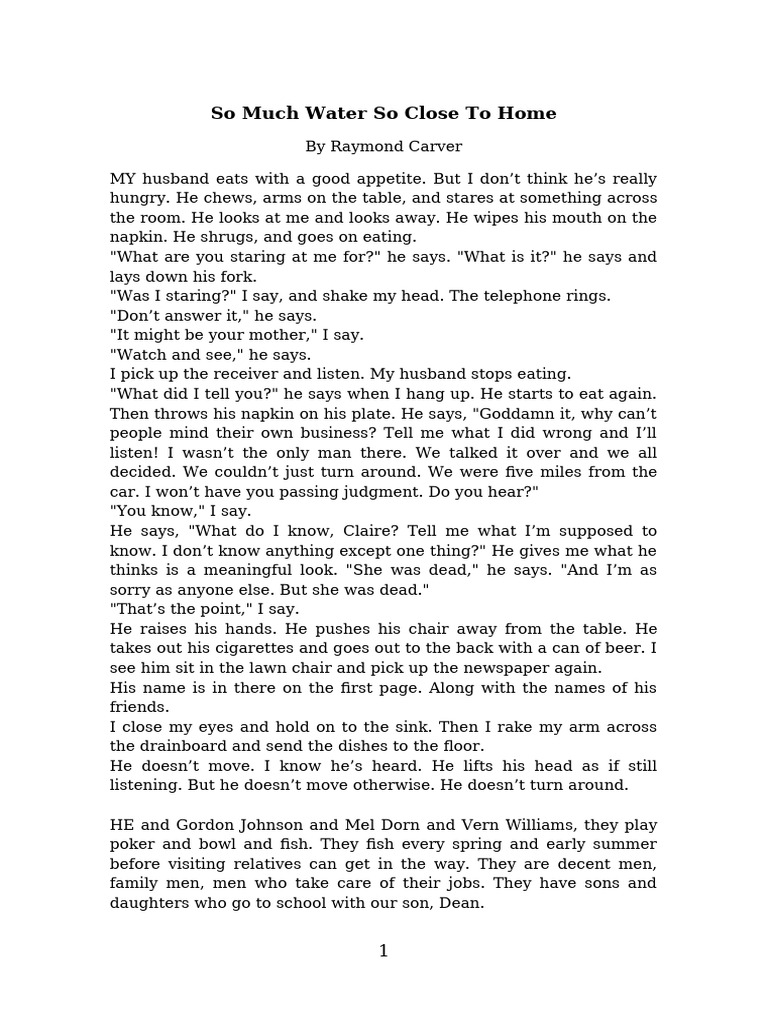 The Aftermath of a Tragic Discovery | PDF
