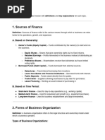 Class 11 BST Notes | PDF | Business | Partnership