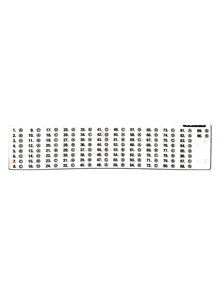 Letter Coding Answer Key | PDF