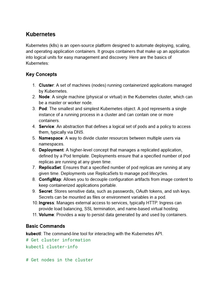 KUBLET | PDF | Computing | Operating System Technology