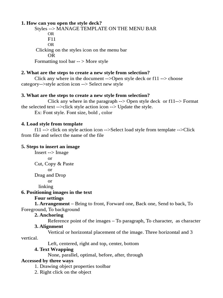 Document Formatting and Style Guide | PDF | Hyperlink | Spreadsheet