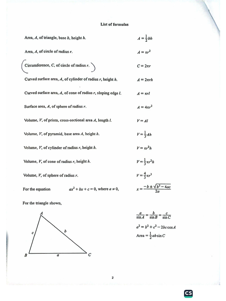 Maths p2 | PDF
