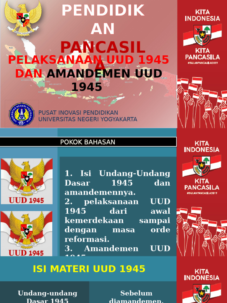 13 Kegiatan Belajar 13 PELAKSANAAN UUD 1945 DAN AMANDEMEN UUD 1945 | PDF