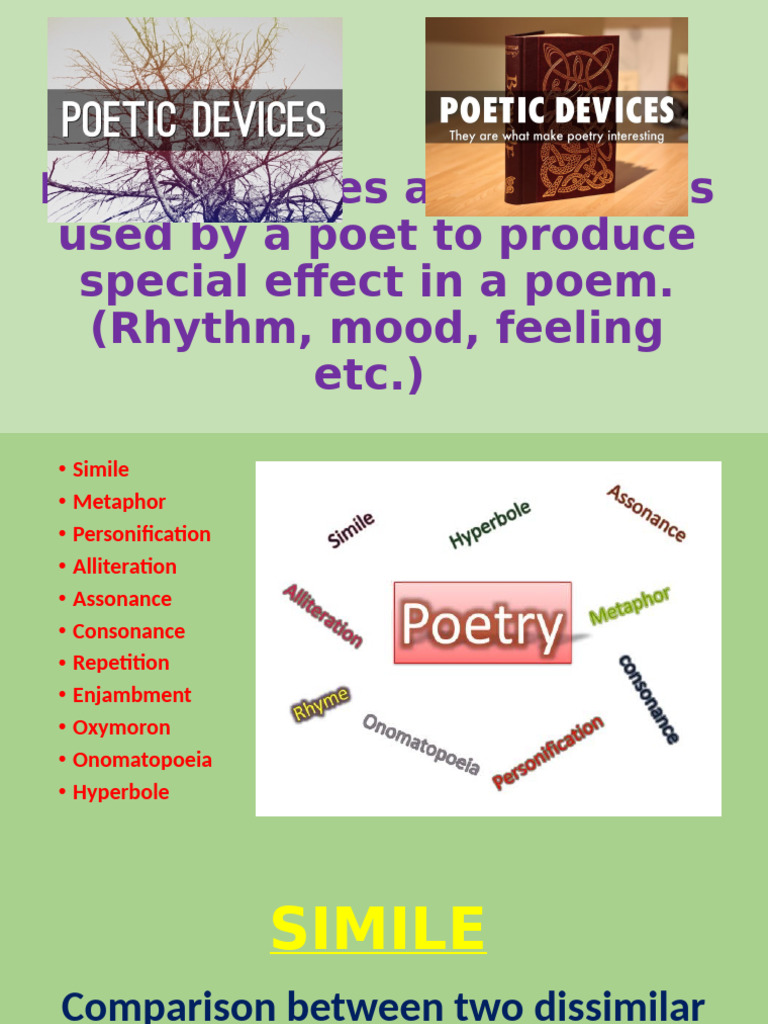 Poetic Devices | PDF