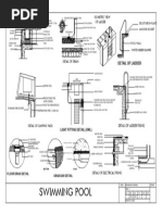 Architectural Drawing of Swimming Pool | PDF | Swimming Pool | Building Engineering