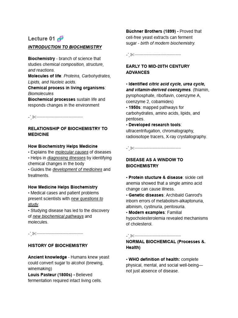 Introduction to Biochemistry Basics | PDF | Endoplasmic Reticulum ...