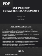 Class 9 Disaster Management Project | PDF | Flood | Emergency Management