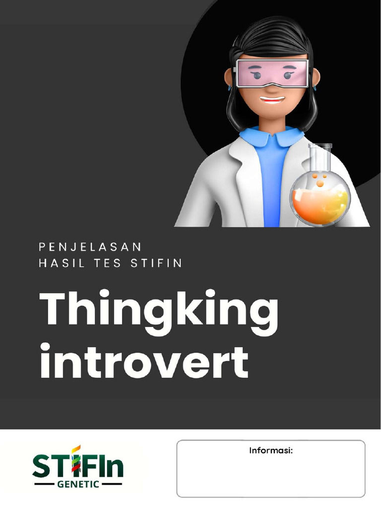 Booklet STIFIn Thinking Introvert (Ti) | PDF