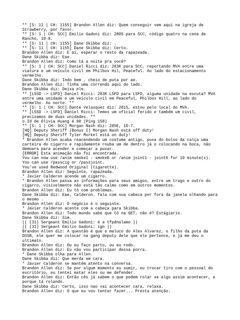 Conflito na GET: Brandon Allen em Perigo | PDF