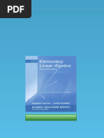 Solution Manual For Elementary Linear Algebra | PDF | System Of Linear ...