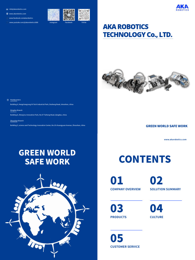 AKA Robotics: Wall-Climbing Solutions | PDF | Robot | Robotics