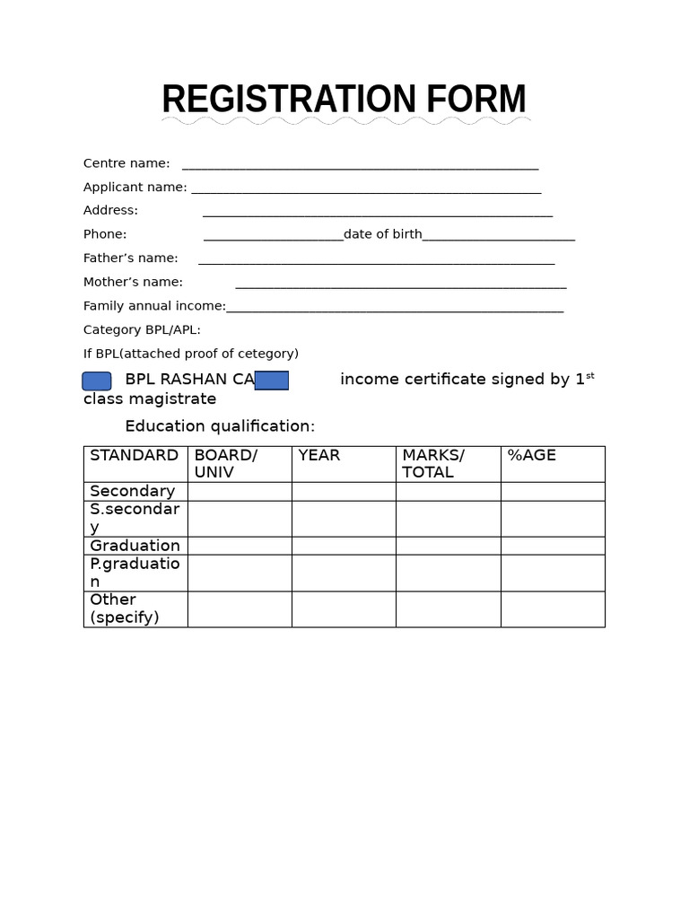 C Form Online Registration Guide | PDF