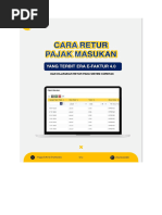 Cara Membuat Nota Retur di Coretax | PDF