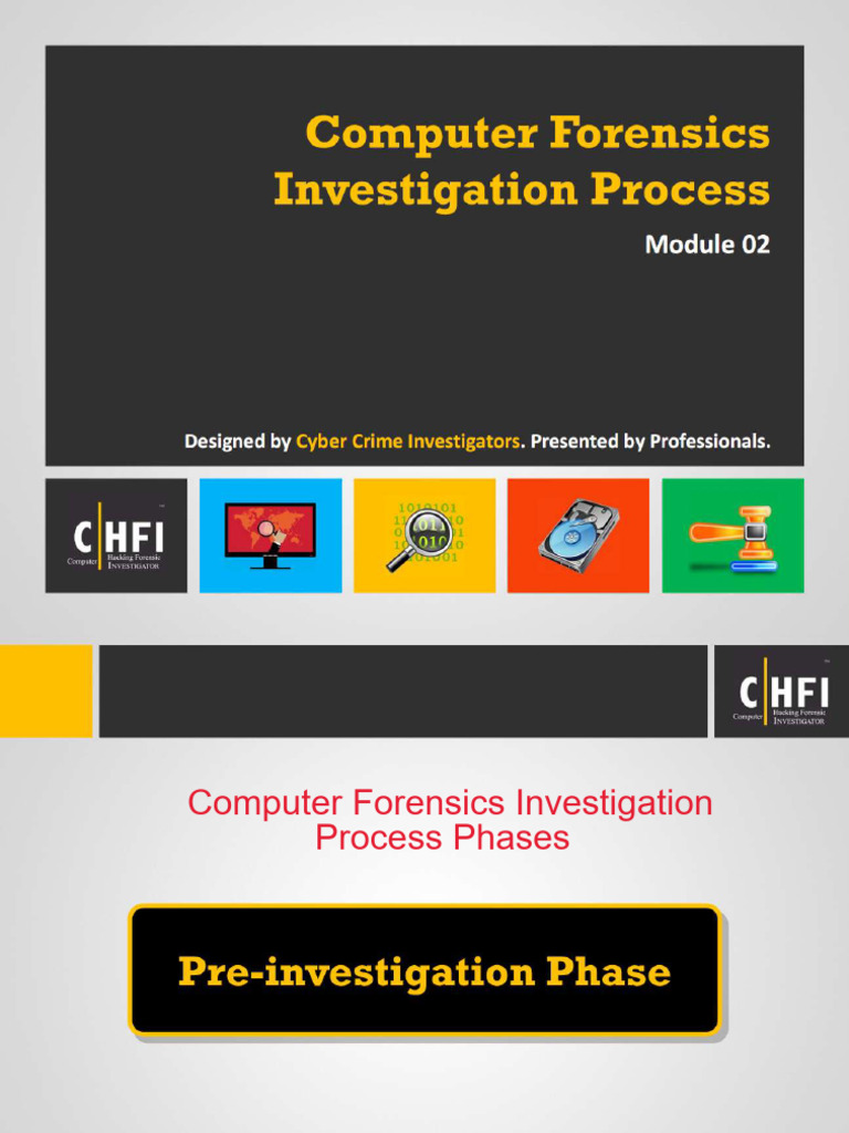 Computer Forensics Investigation Process | PDF