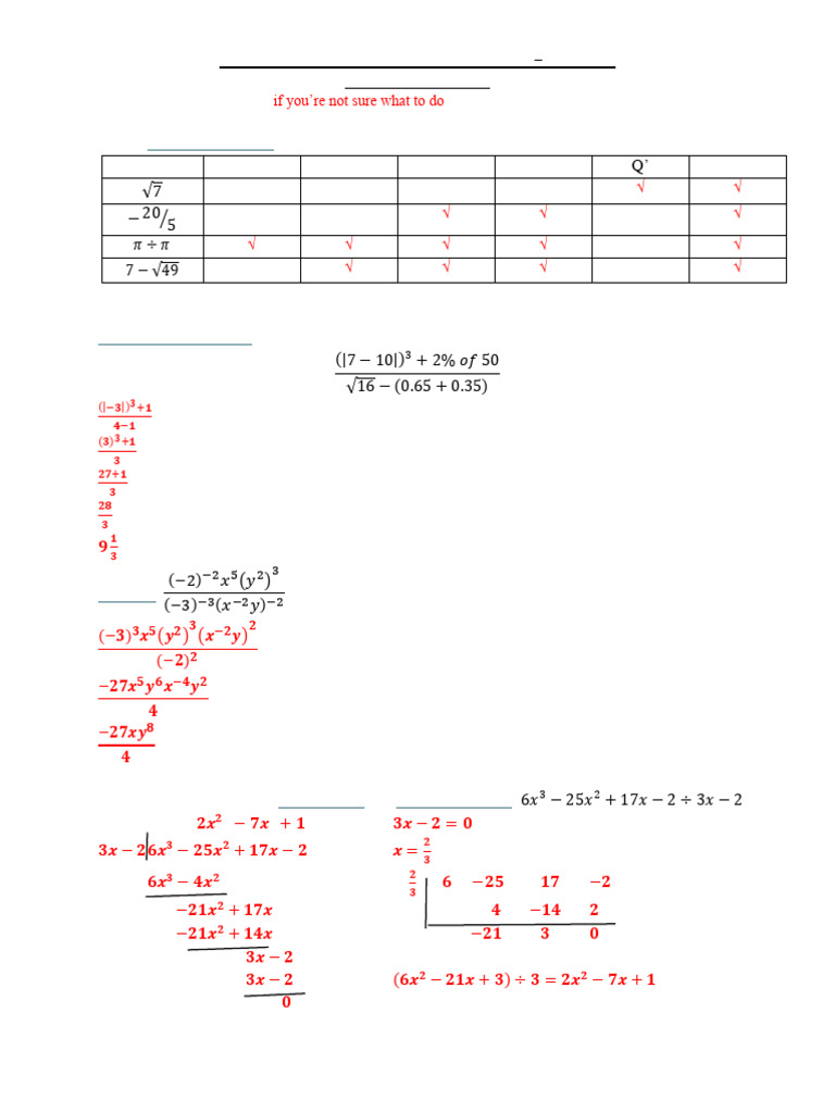 MTH 103 Mock Exam-May 2025 - Solution | PDF