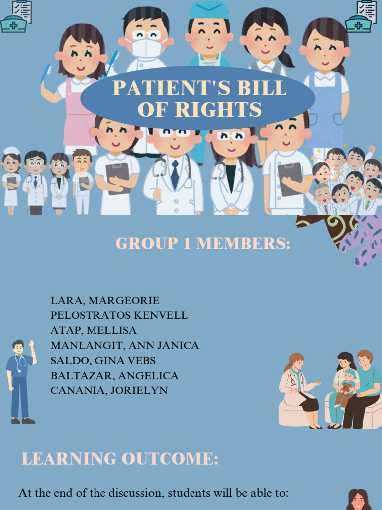Patient's Bill of Rights Overview | PDF | Informed Consent | Patient