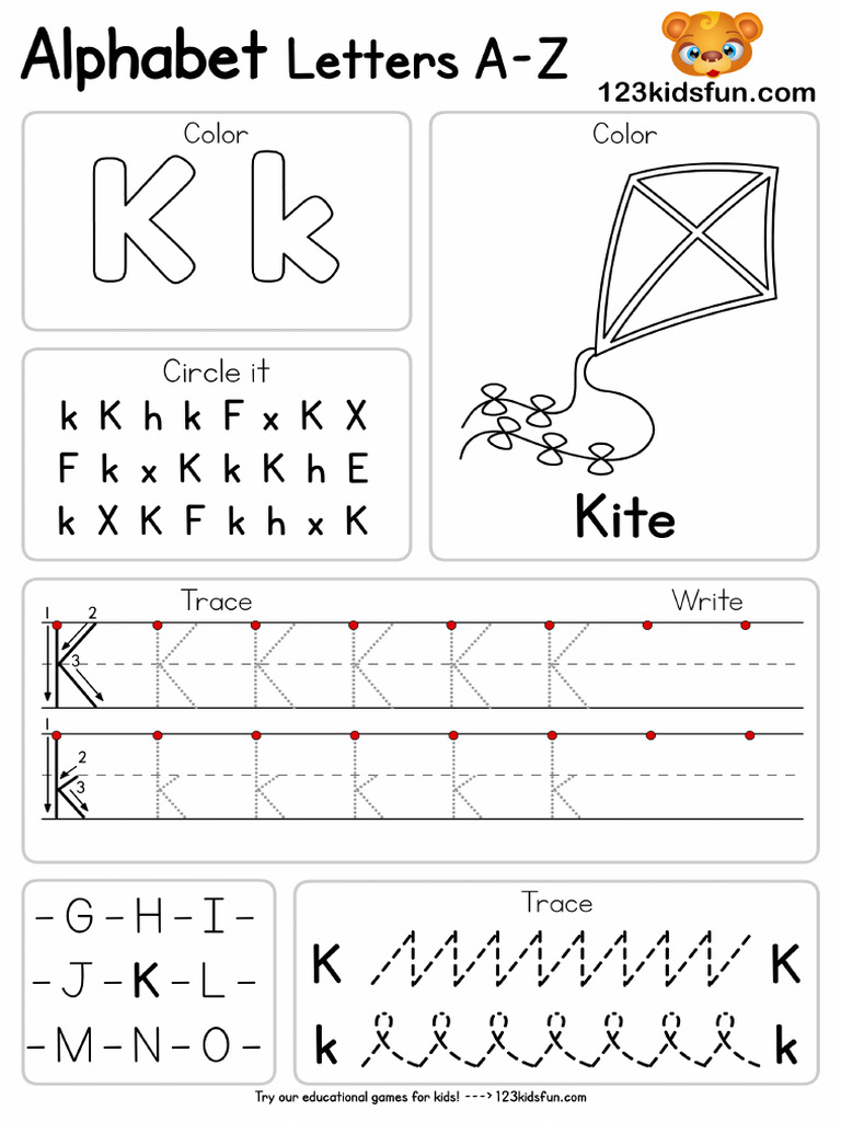Alphabet K | PDF