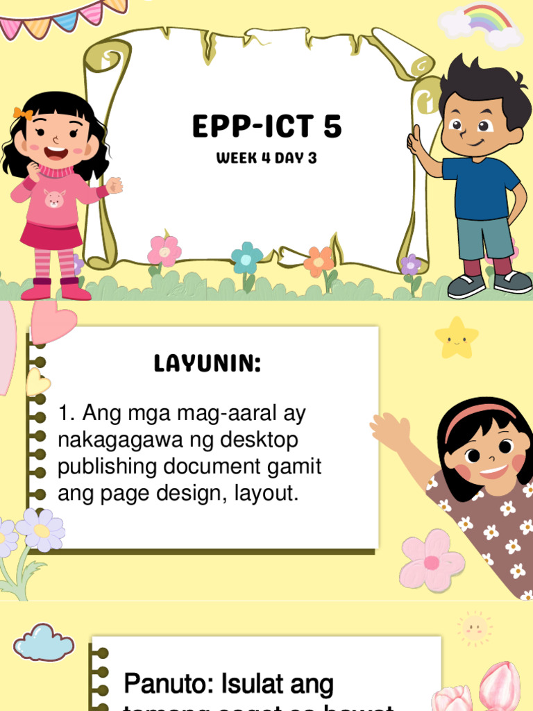 q1 Epp Ict 5 Week 4 Day 3 | PDF
