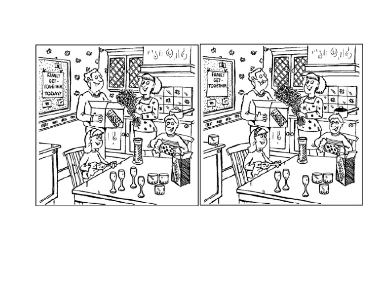 Spot The Difference Kitchen | PDF