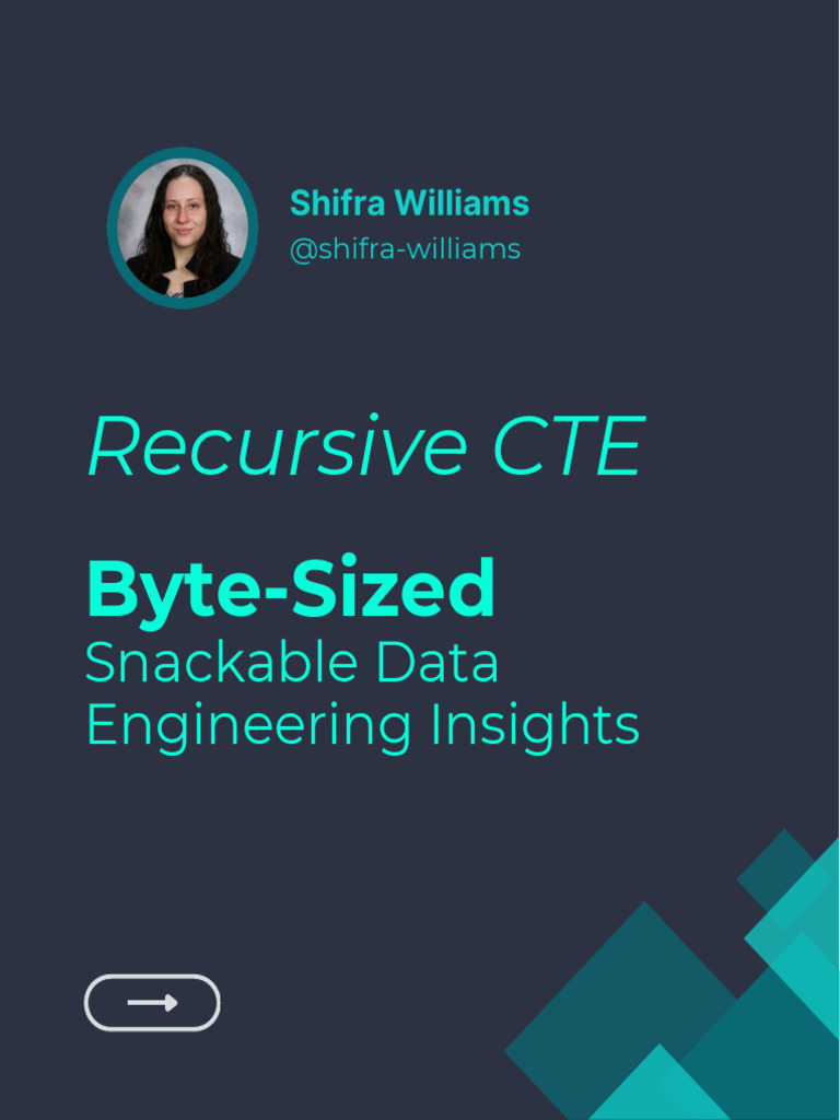 Recursive Cte Pdf