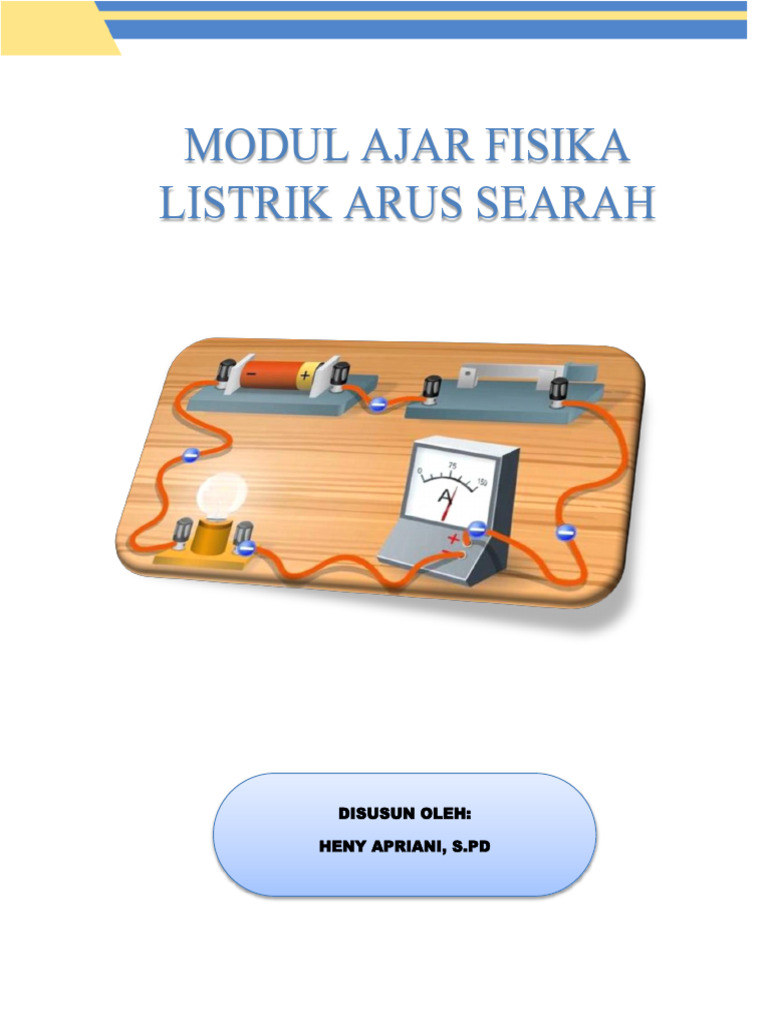 Modul Ajar Fisika: Listrik Arus Searah | PDF