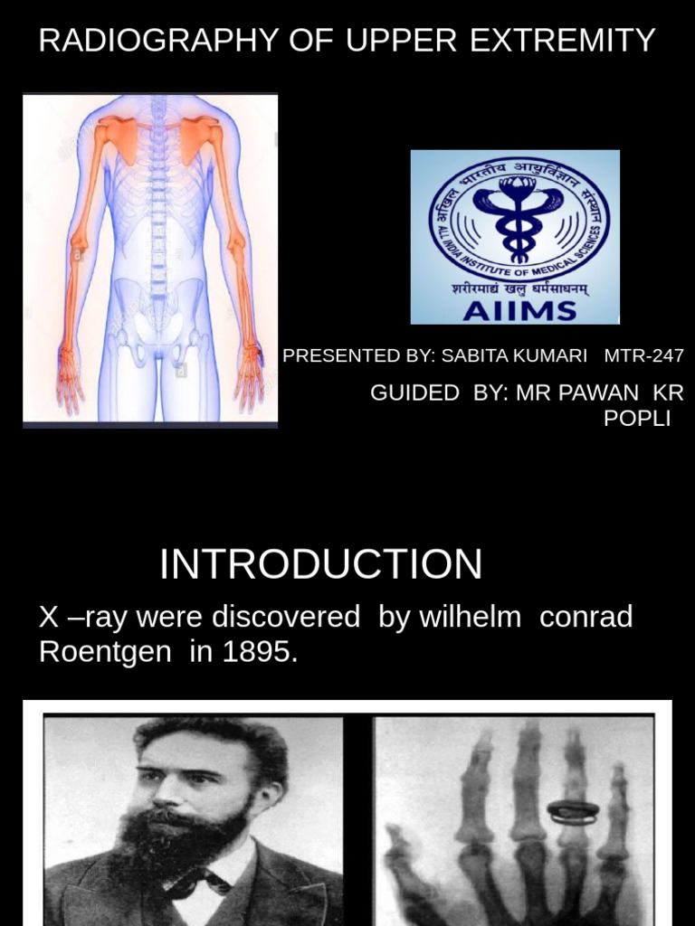 Elbow Positioning in Upper Extremity X-rays | PDF | Elbow | Hand