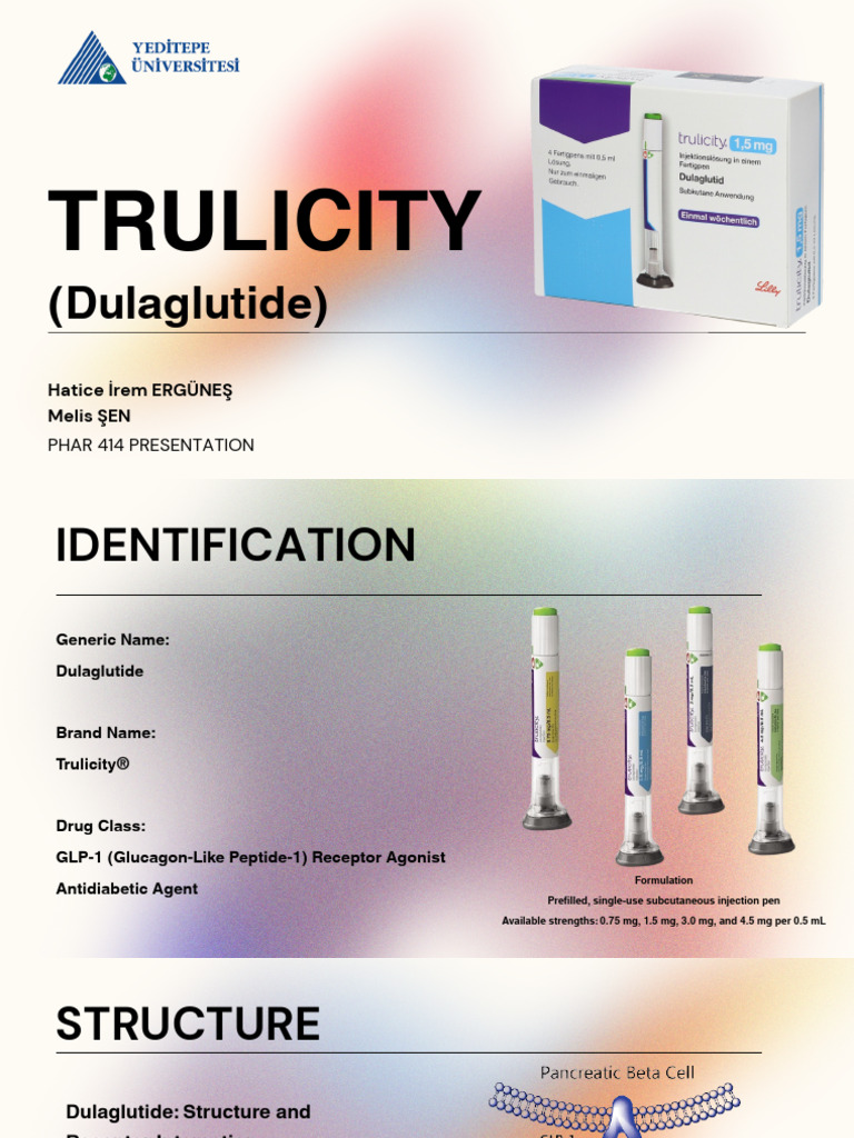 Trulicity Overview and Uses | PDF | Diabetes Management | Diabetes