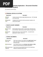 MIT Admission Timeline India Fall2026 | PDF