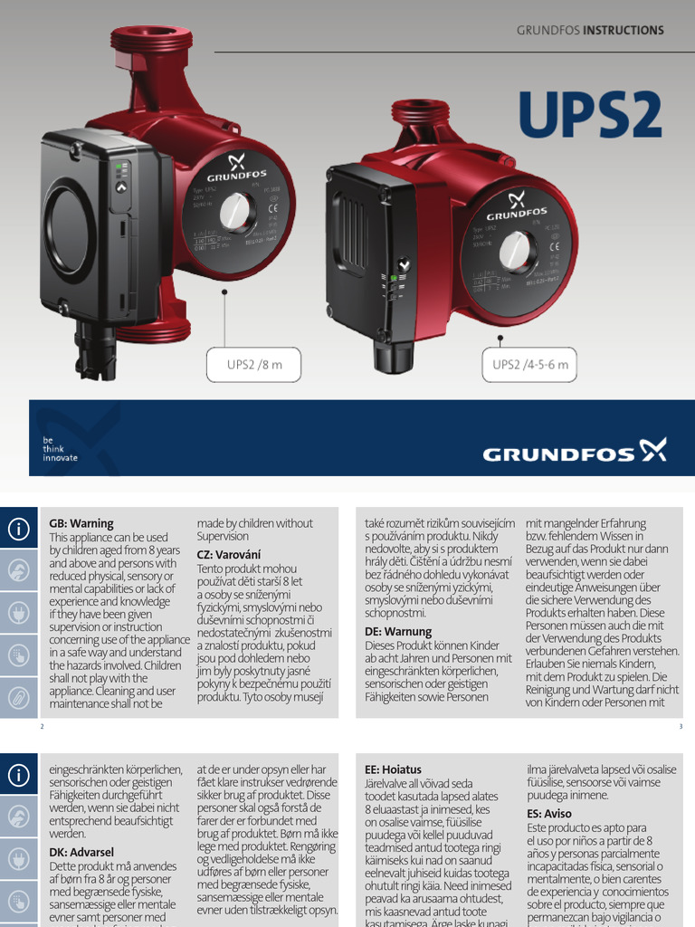 Grundfos UPS2 | PDF