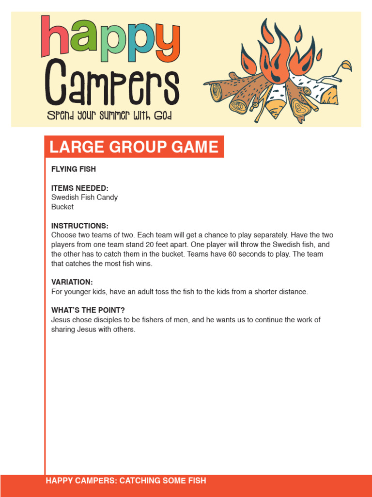 Large Group Game | PDF