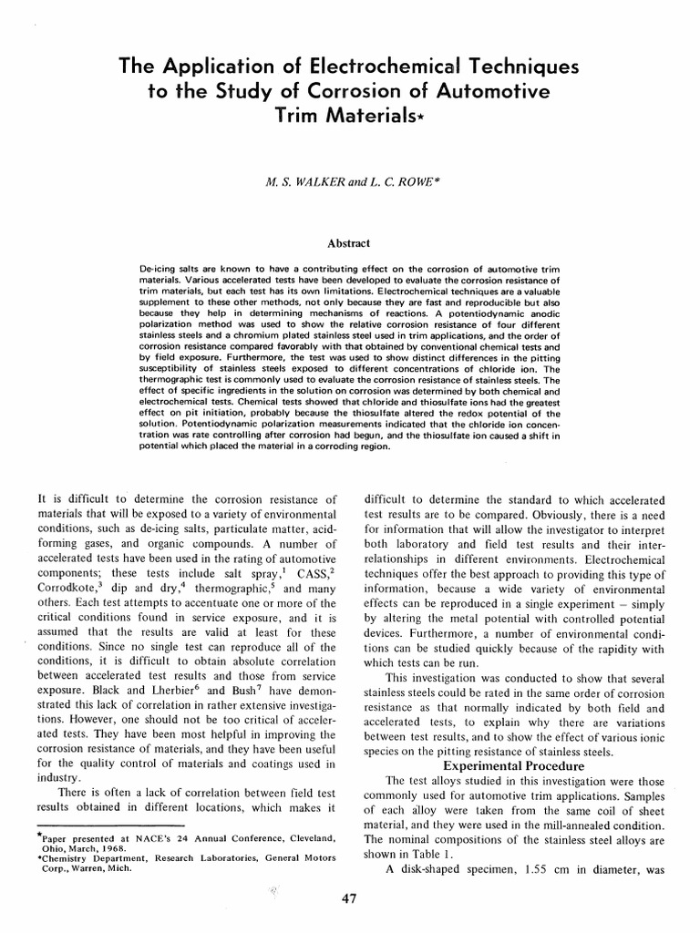 Walker 1969 | PDF