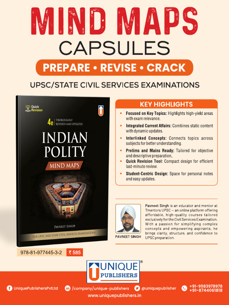 Polity Mind Maps | PDF | Constitution | Rule Of Law