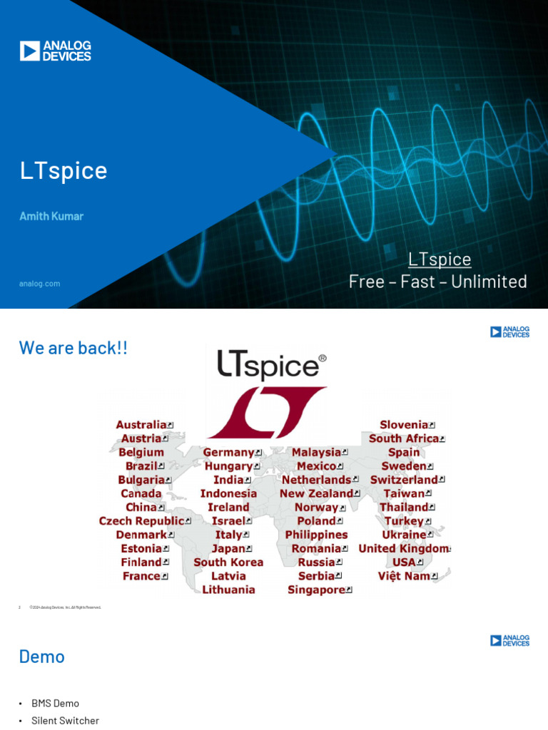 Session1 Getting Started With LTspice | PDF | Electrical Network | Analogue Electronics
