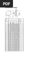 TOLERANCE CHART (In Microns) : Shaft | PDF
