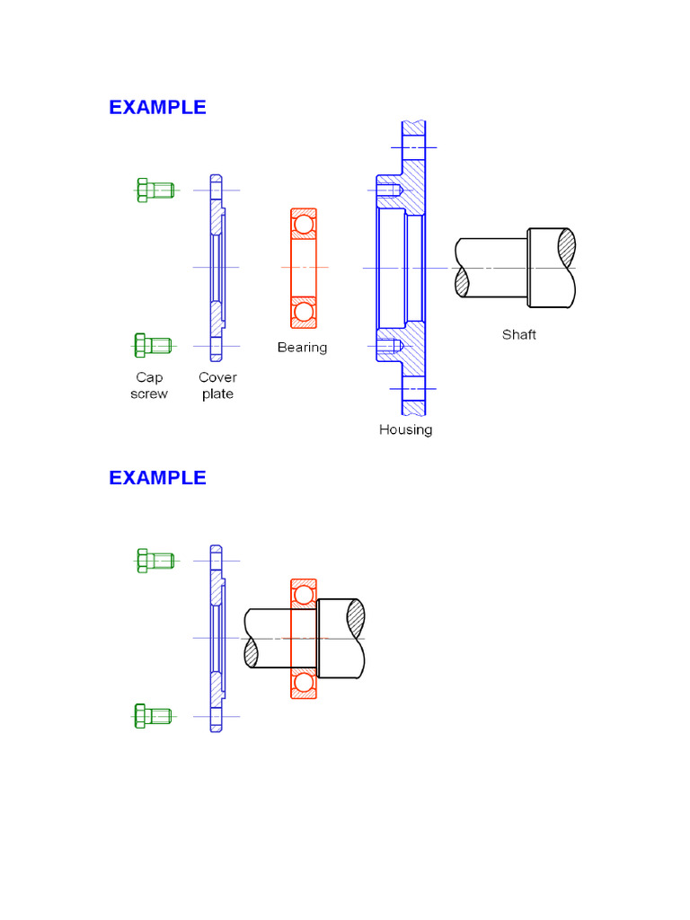 Bearings Drawings | PDF