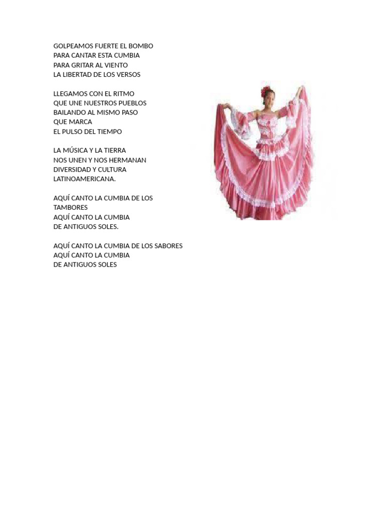 Cumbia de la Diversidad Cultural | PDF