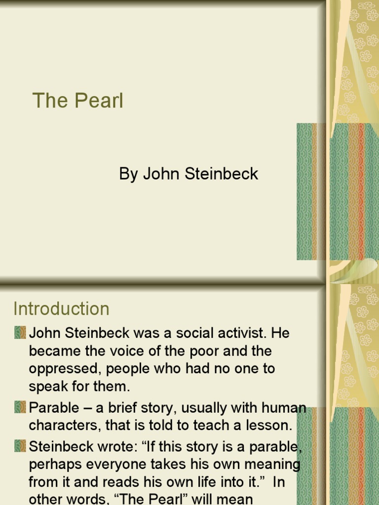 The Pearl | PDF