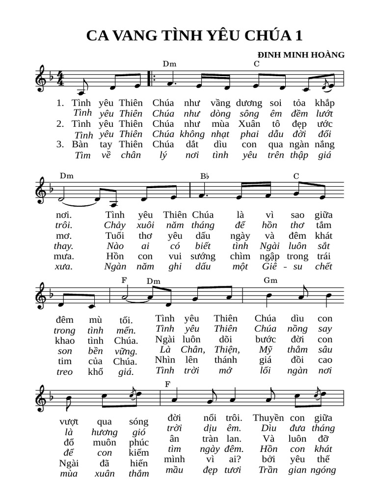 CA Vang TNH Yu Cha 1 | PDF