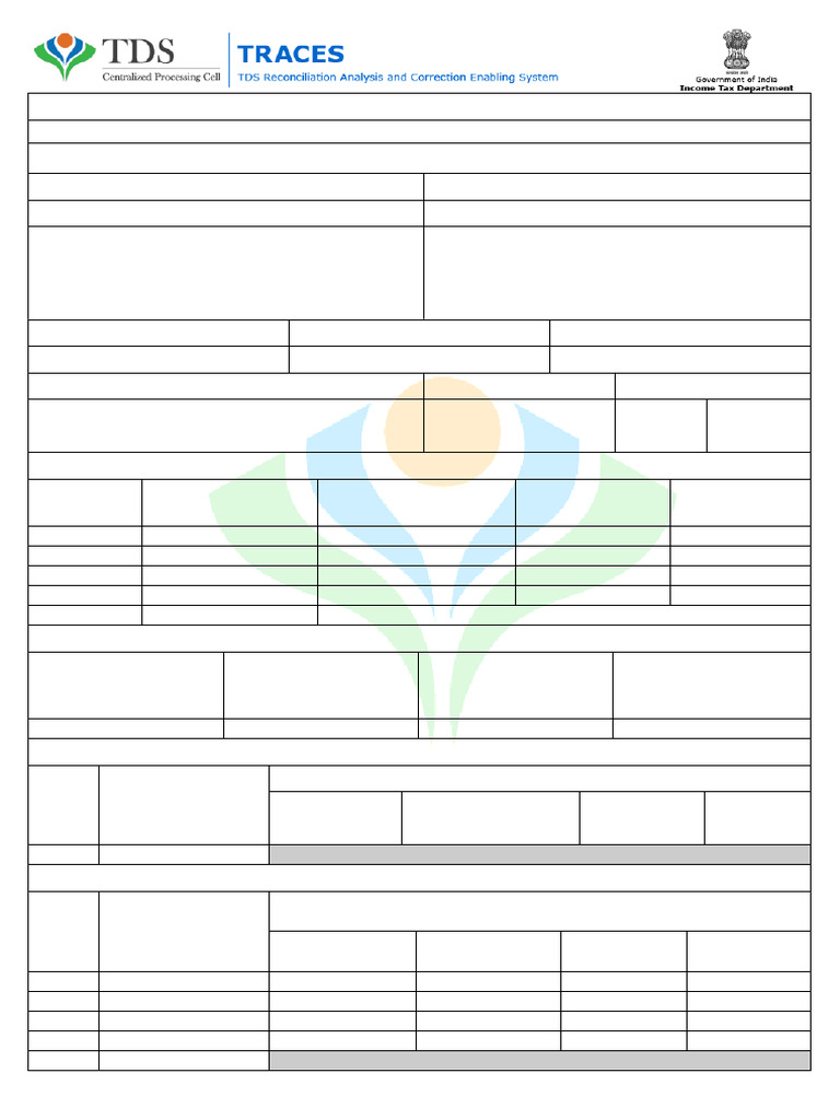 Form 16A TDS Certificate 2025-26 | PDF | Tax Deduction | Taxes