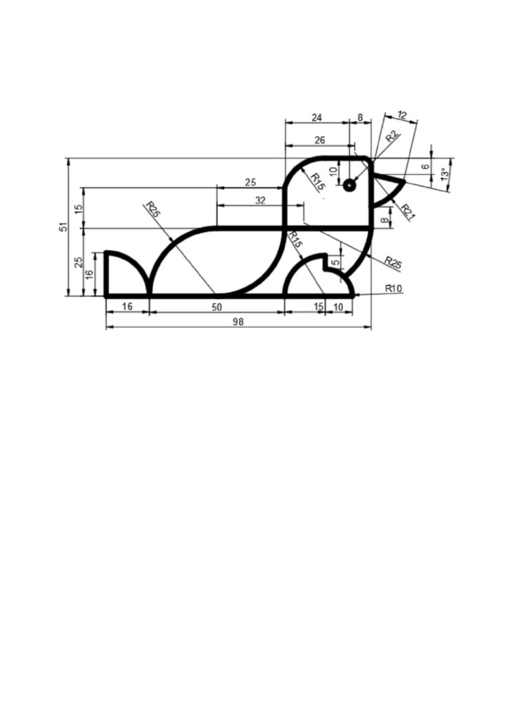 Crtez 2d Vjezbaa | PDF