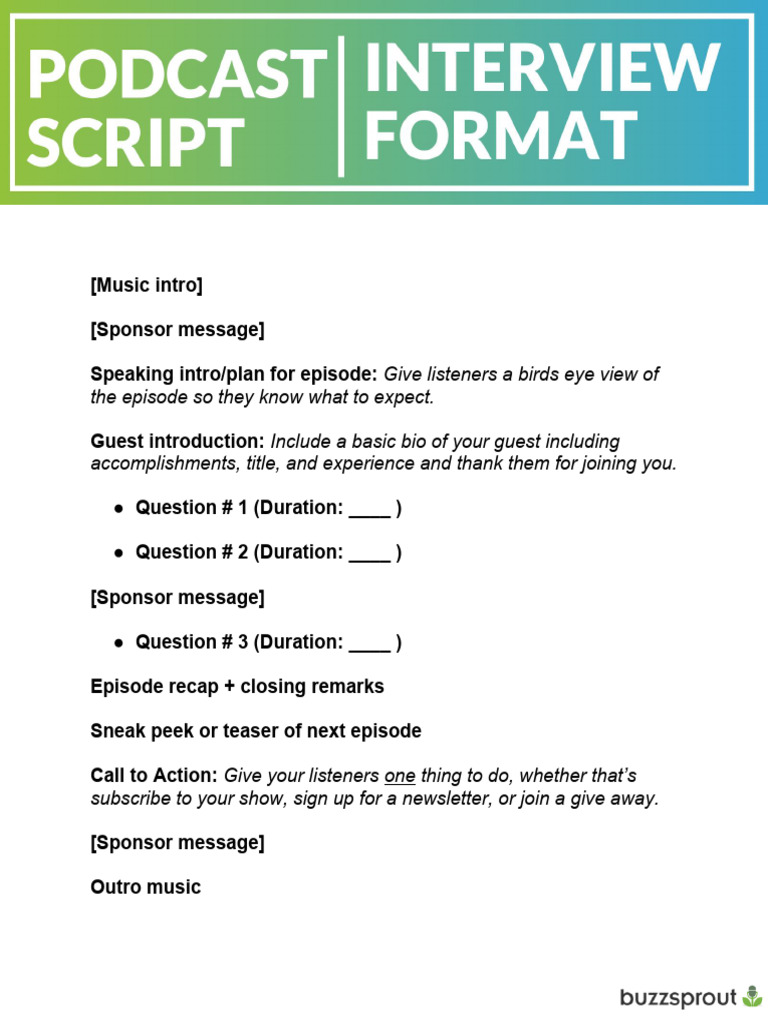 InterviewFormat 2 | PDF