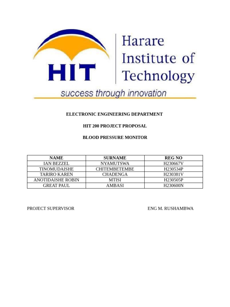 PROJECT PROPOSAL | PDF | Usability