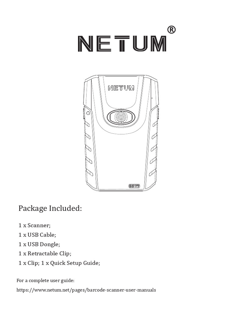 E Series Barcode Scanner Quick Start Manual - 231211 | PDF | Computer ...