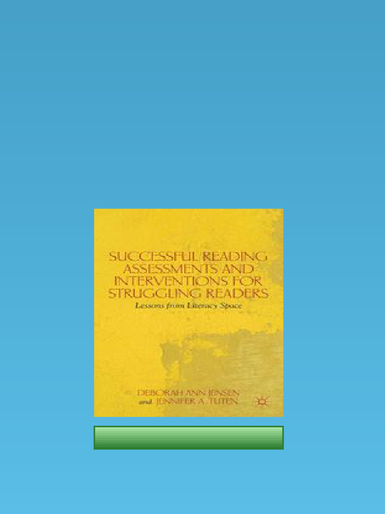 (Ebook) Successful Reading Assessments and Interventions for Struggling ...