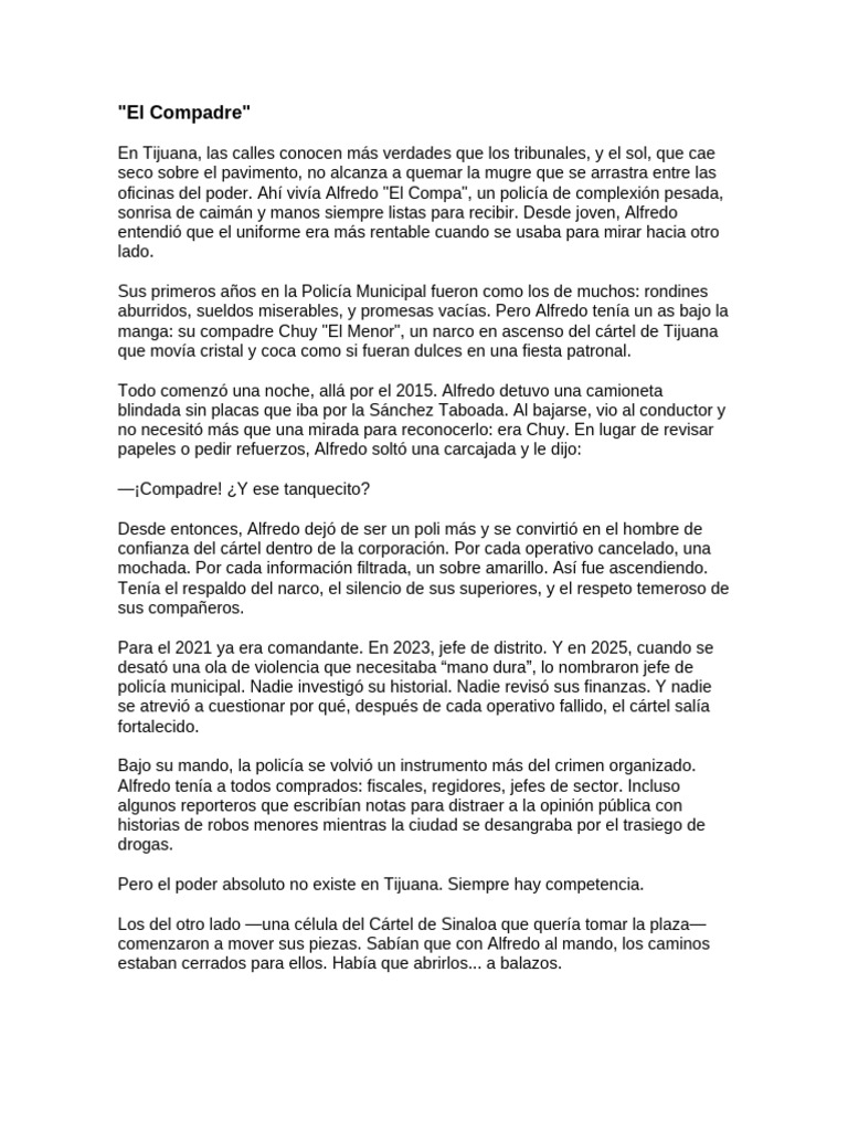 El Compadre | PDF