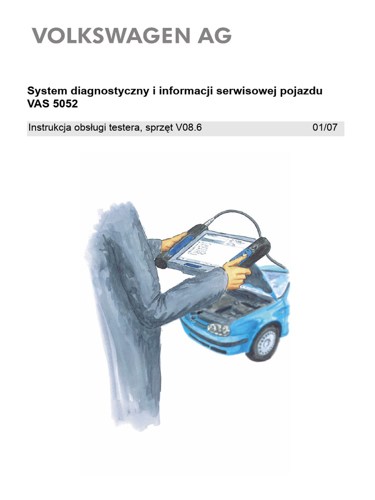 Tester Diagnostyczny VAS 5052 | PDF