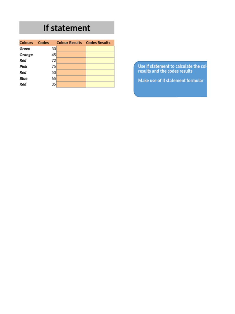 If Statement | PDF