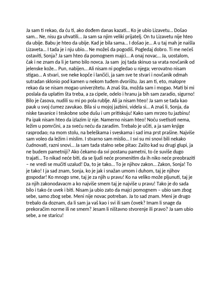 Raskoljnikov | PDF
