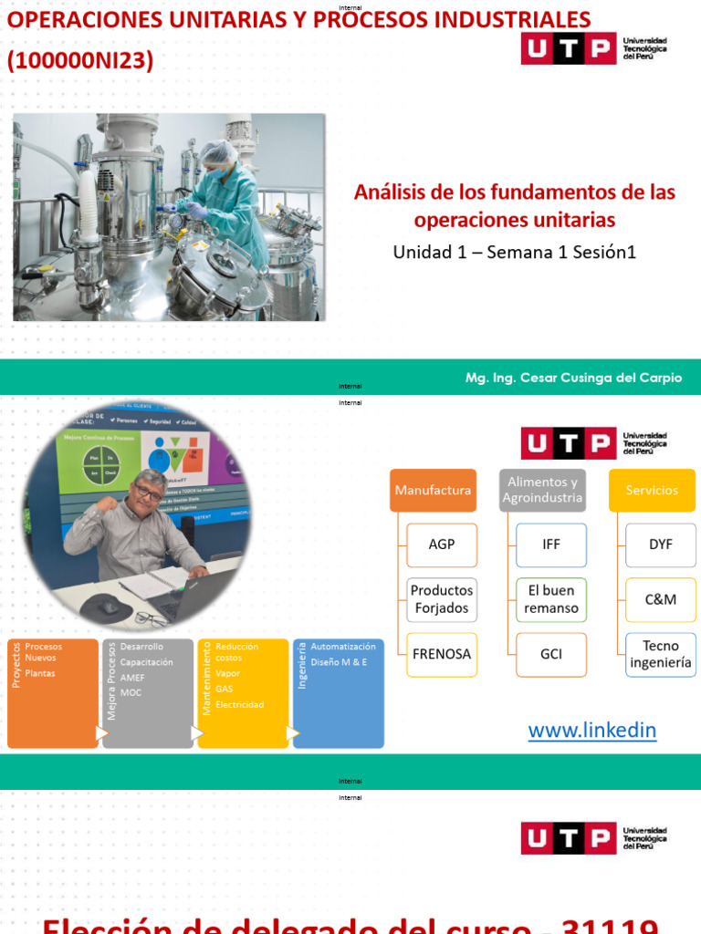 Análisis de Los Fundamentos de Las Operaciones Unitarias: Unidad 1 ...