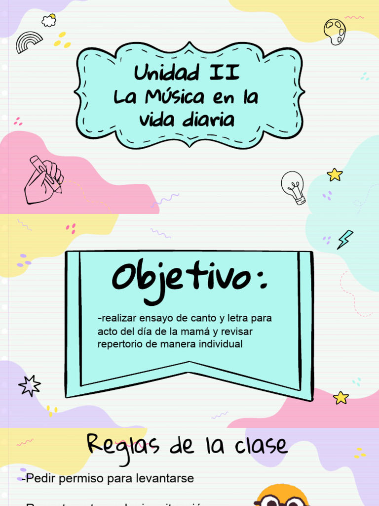 Actividades Musicales: Luchín y Pentagrama | PDF